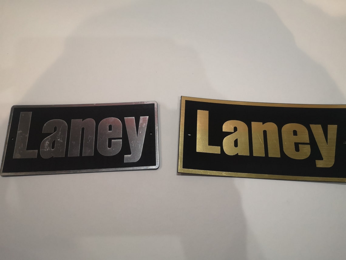 Laney Logo Gold or Silver - Etsy