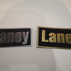 Laney Logo Gold or Silver - Etsy