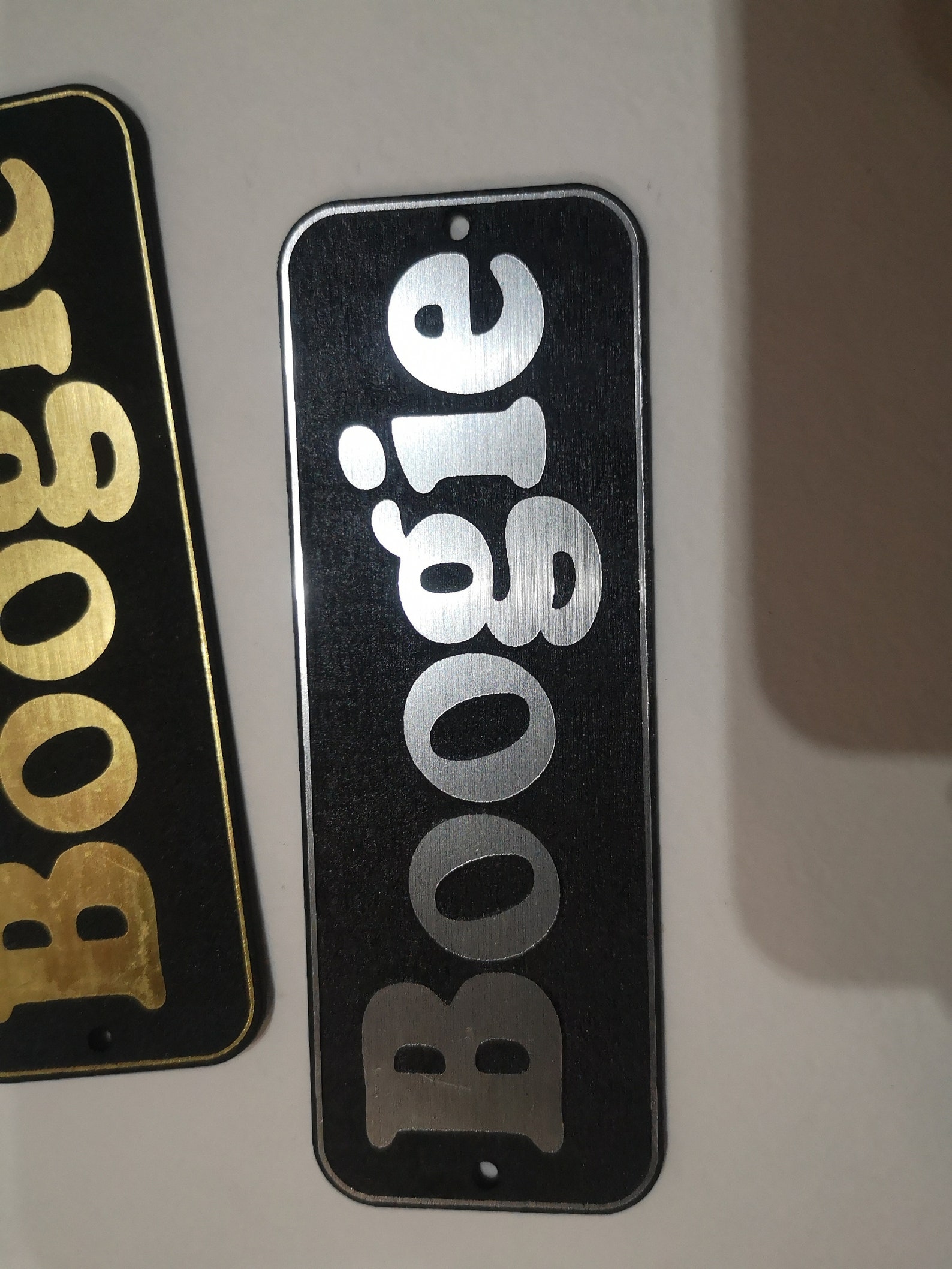 Boogie Logo Silver 108 Mm 4.2 | Etsy