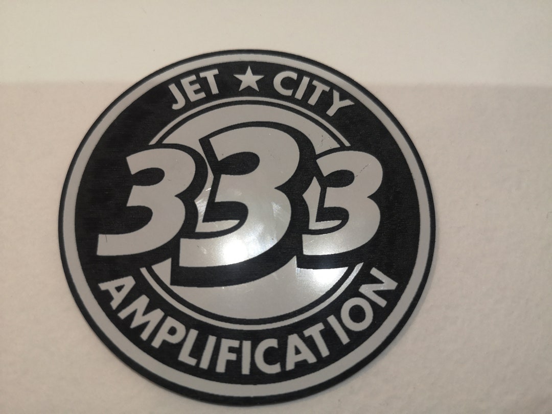 JET CITY Round Logo White 72 Mm - 2.8" - Etsy