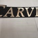 Carvin Logo in Silver 192mm 7.5 - Etsy