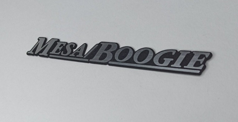 Mesa Boogie New Style Logo Silver 191 Mm - 7.5" - Etsy