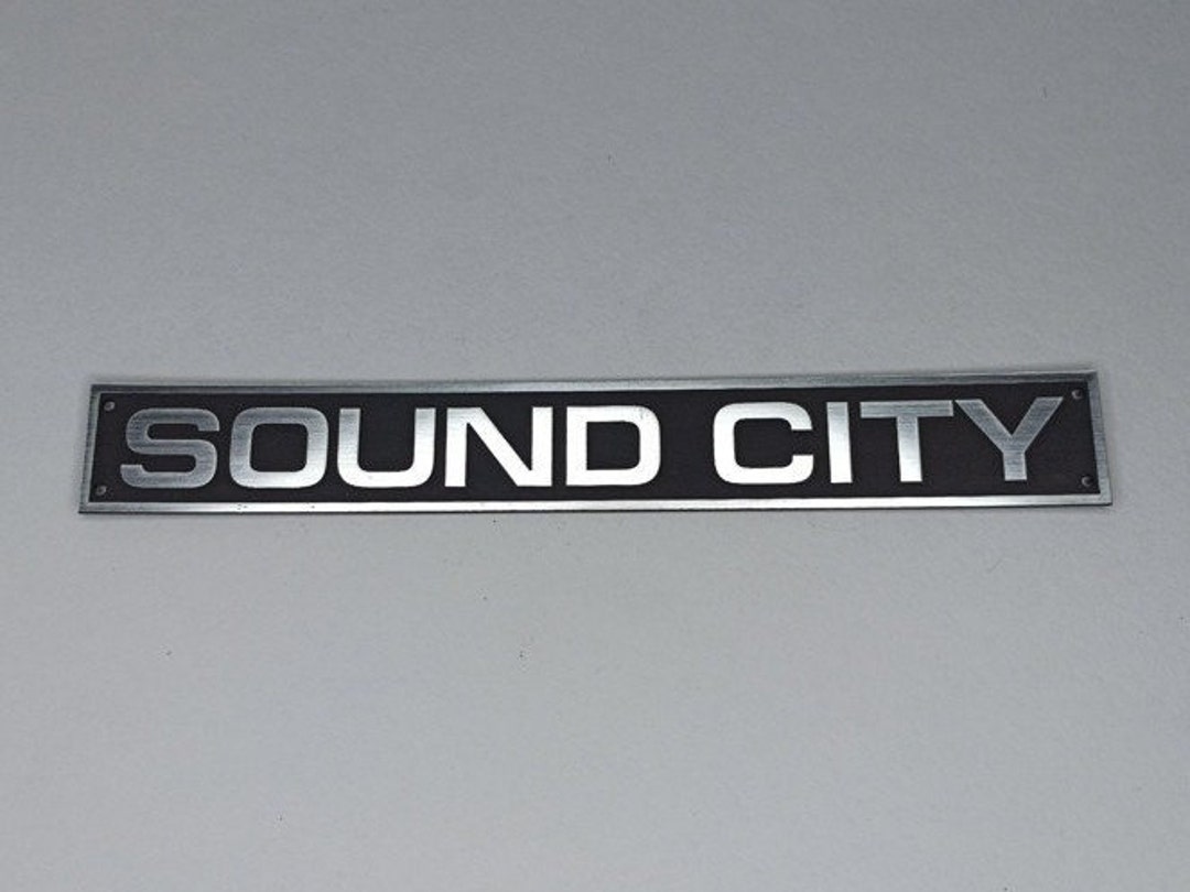 Sound City Logo Silver - Etsy