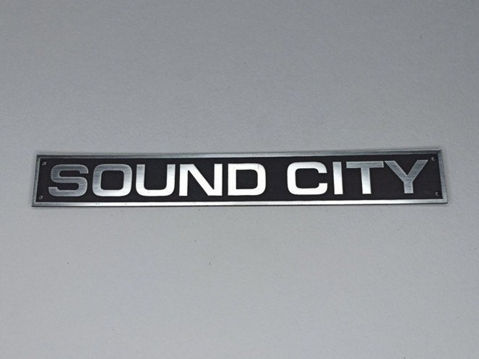Sound City Logo Silver - Etsy