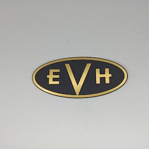 EVH Logo Silver or Gold Color 120mm - 4.7" - Etsy