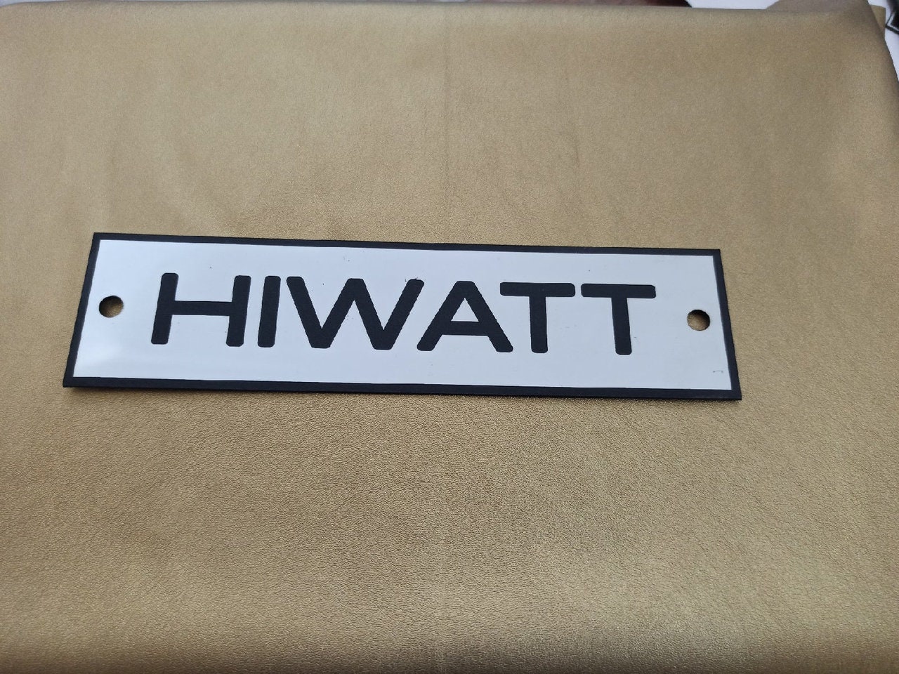 HIWATT Logo Black and White 210 Mm 8.2 Inches - Etsy