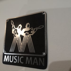 Music Man Logo Silver - Etsy