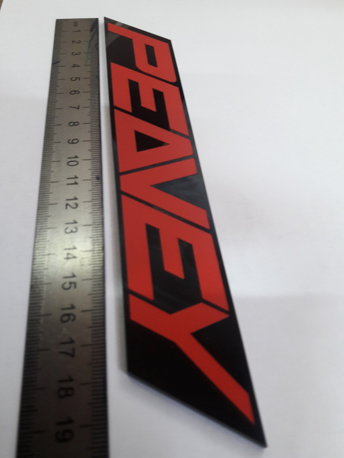 PEAVEY Logo Silver 193 Mm - 7.5" - Etsy