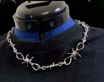 Barbed Wire Chain - Etsy