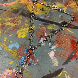 Barbed Wire O Ring Rosary Necklace | Stainless Steel Gothic, Queer ...