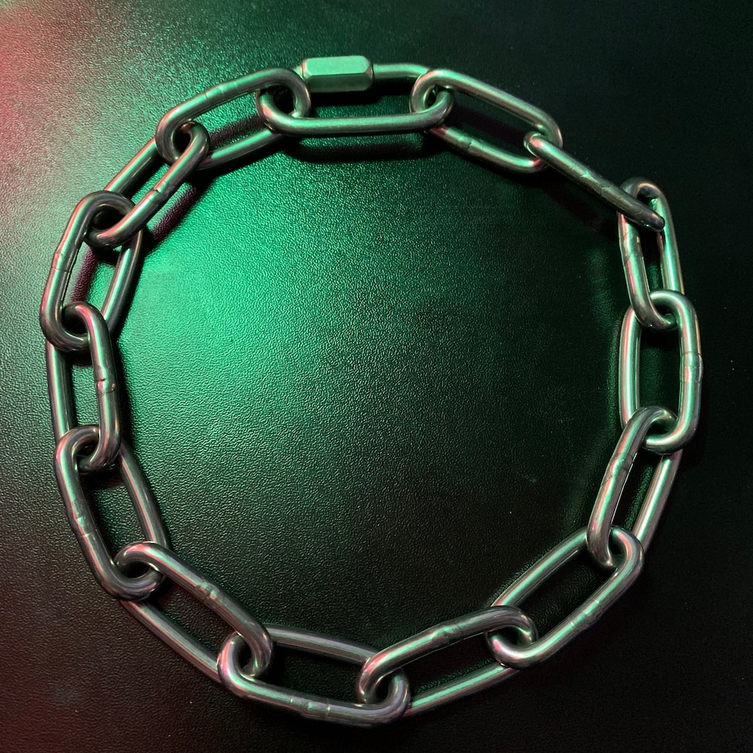 Stainless Steel Chain Necklace | Heavy Duty Chunky Thick Silver Queer ...
