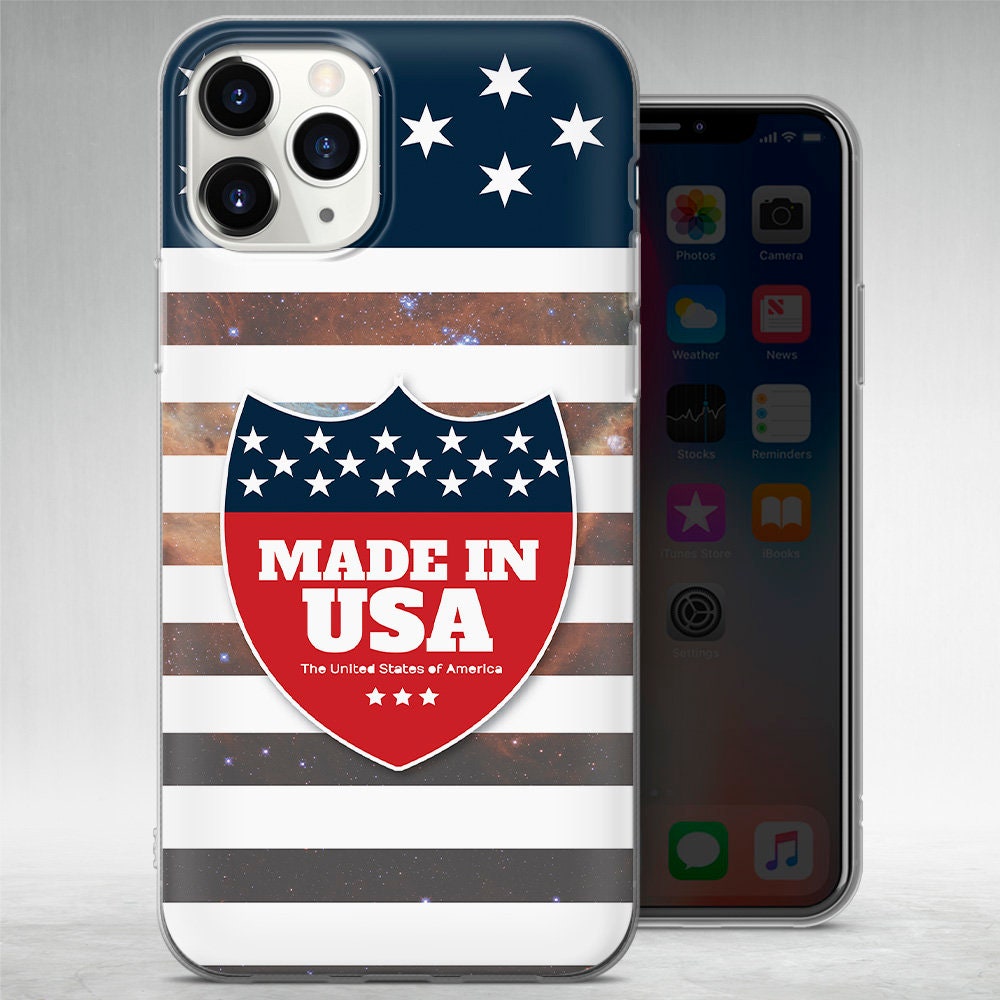 Made in USA Phone Case for iPhone Samsung and Huawei / List | Etsy Made in USA Phone Case for iPhone Samsung and Huawei / List | Etsy
