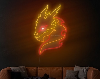 Neon Dragon | Etsy