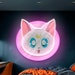 Anime Character LED Neon Anime Wall Art, Anime, Cartoon Character, Game ...