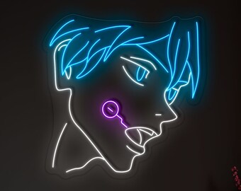 Anime Wall Led Light - Etsy