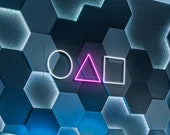 TV Show Logo LED Neon Sign Custom Neon Figures Tv Show - Etsy