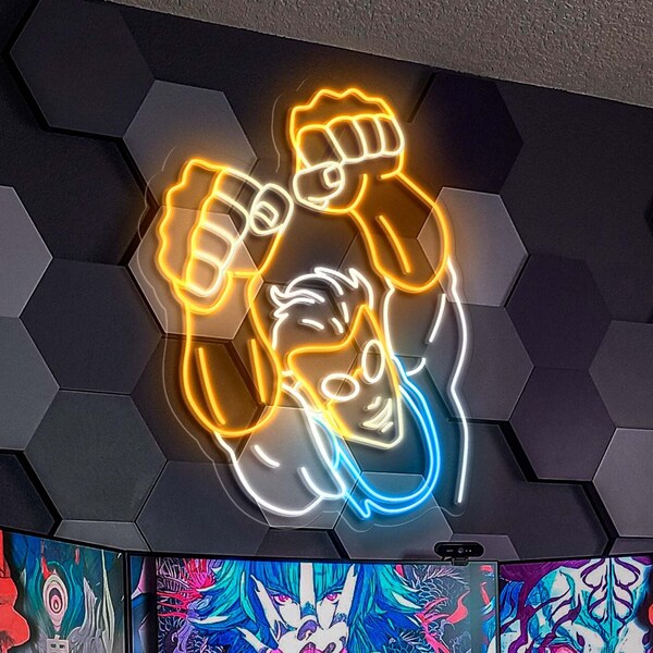 Comic Neon Sign - Etsy