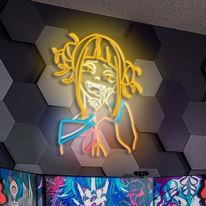 Anime Character LED Neon Anime Wall Art Anime Cartoon - Etsy UK