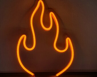 Neon Fire | Etsy