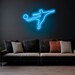 Soccer Player LED Neon Sign Footballer Wall Decor Sport Led - Etsy