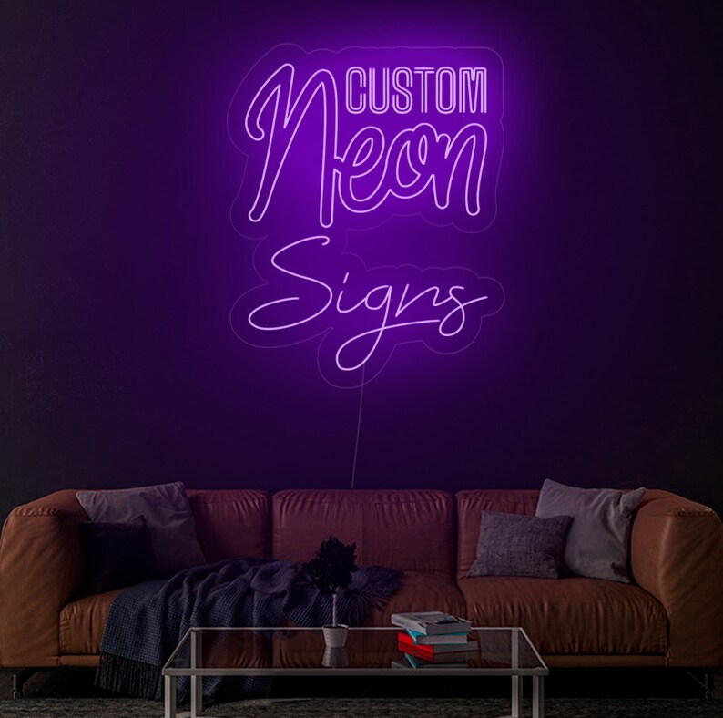Custom Neon Signs - LED Neon Sign, Interior Decor, Room Decor, Wall ...