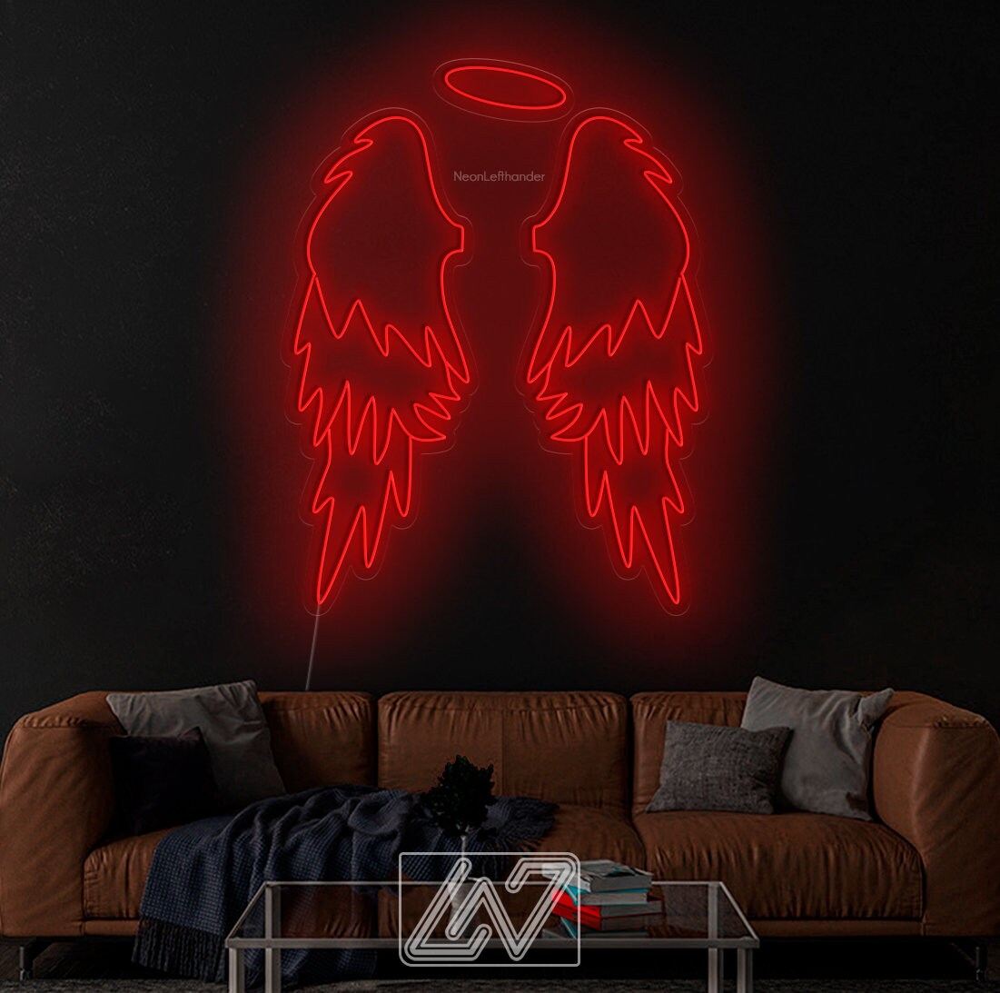 Аngel Wings Neon Sign Custom Neon Sign Event Decor Angel - Etsy UK