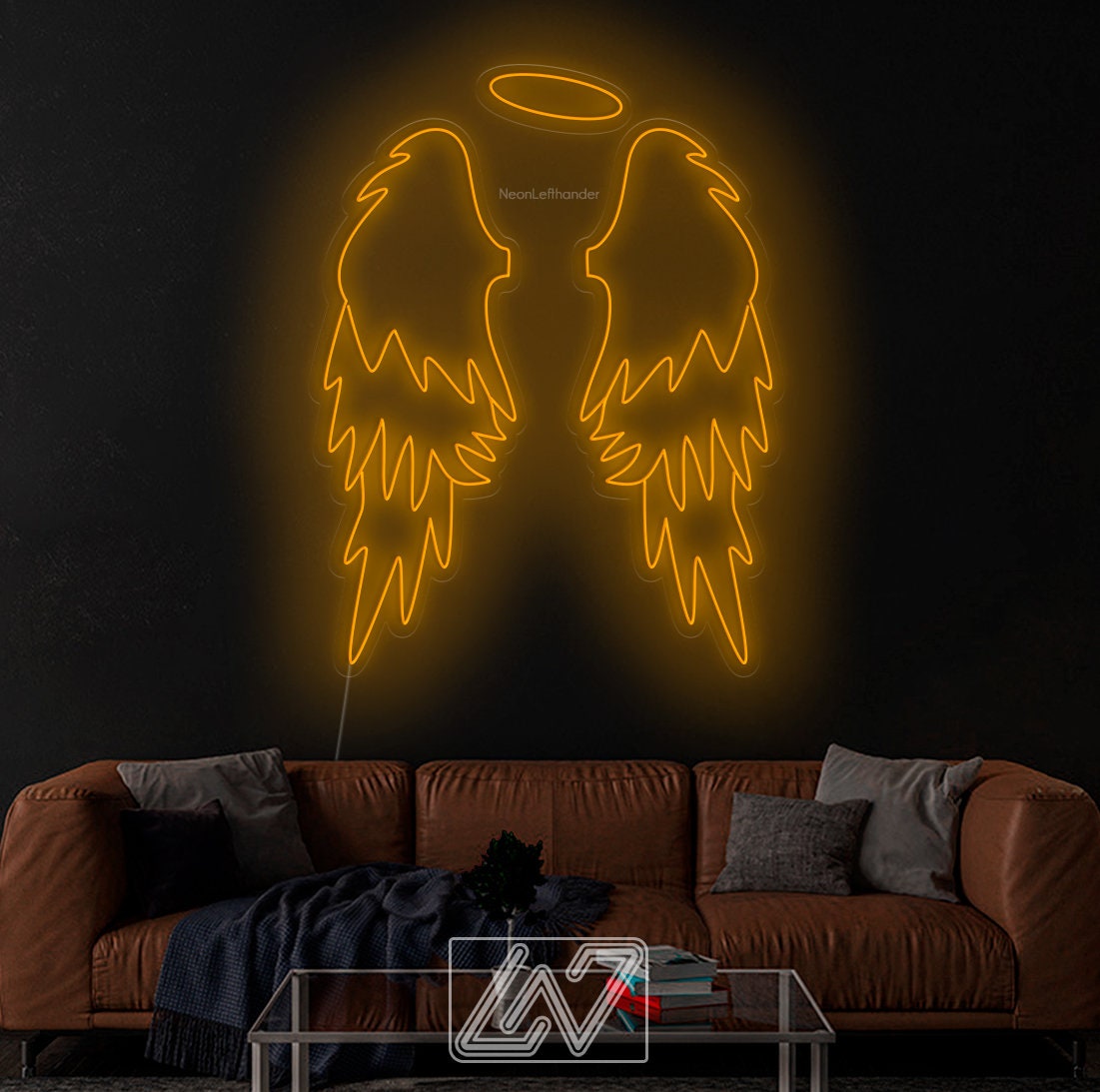 Аngel Wings Neon Sign Custom Neon Sign Event Decor Angel - Etsy UK
