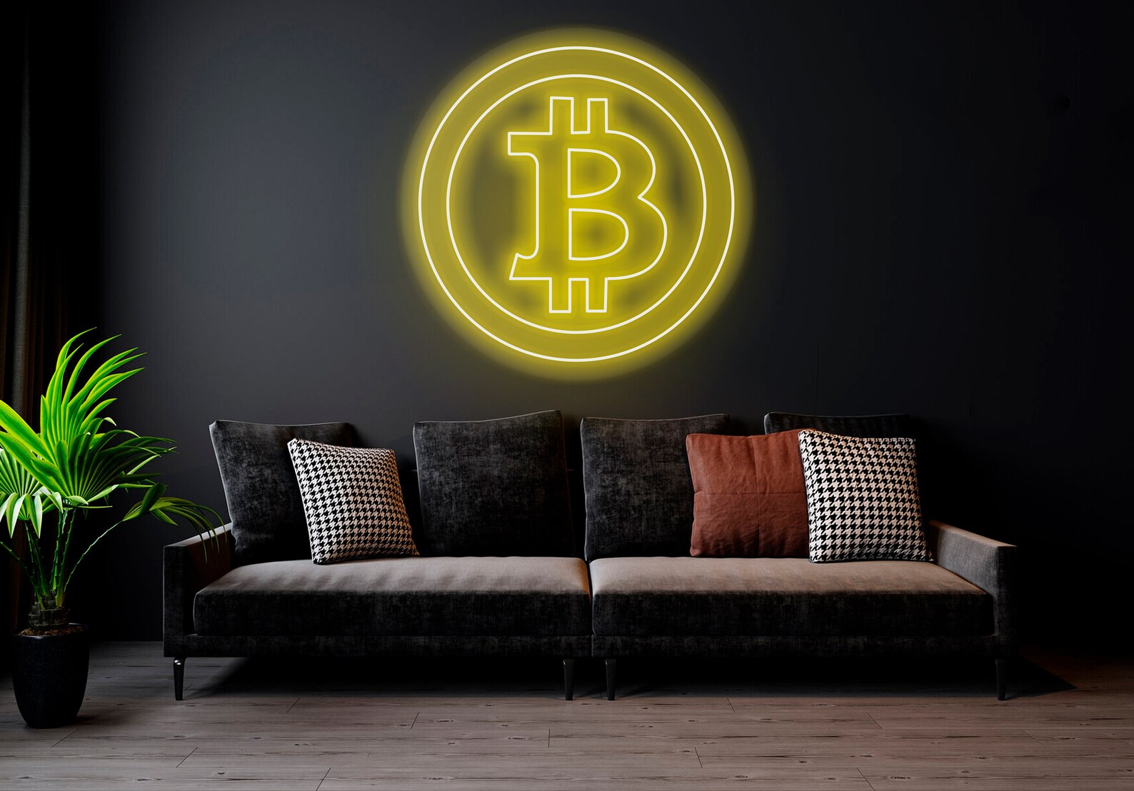 Bitcoin LED Neon Sign Bedroom Neon Sign Crypto Neon Sign - Etsy