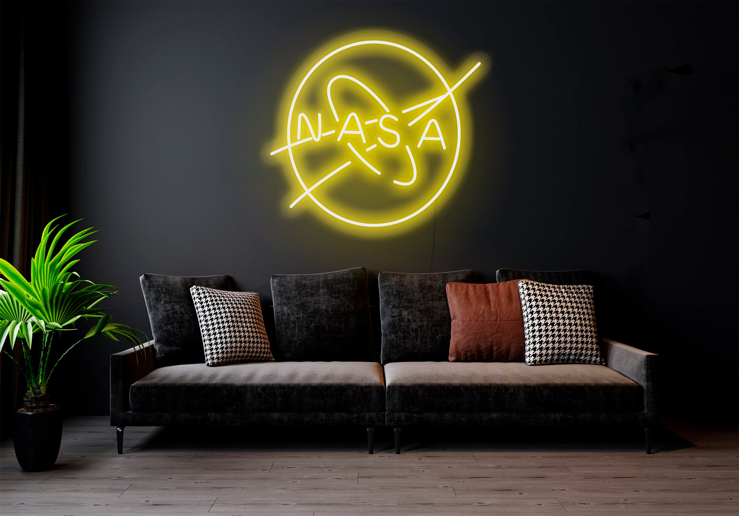 Nasa Logo LED Neon Sign Nasa Neon Sign Nasa Neon Light | Etsy