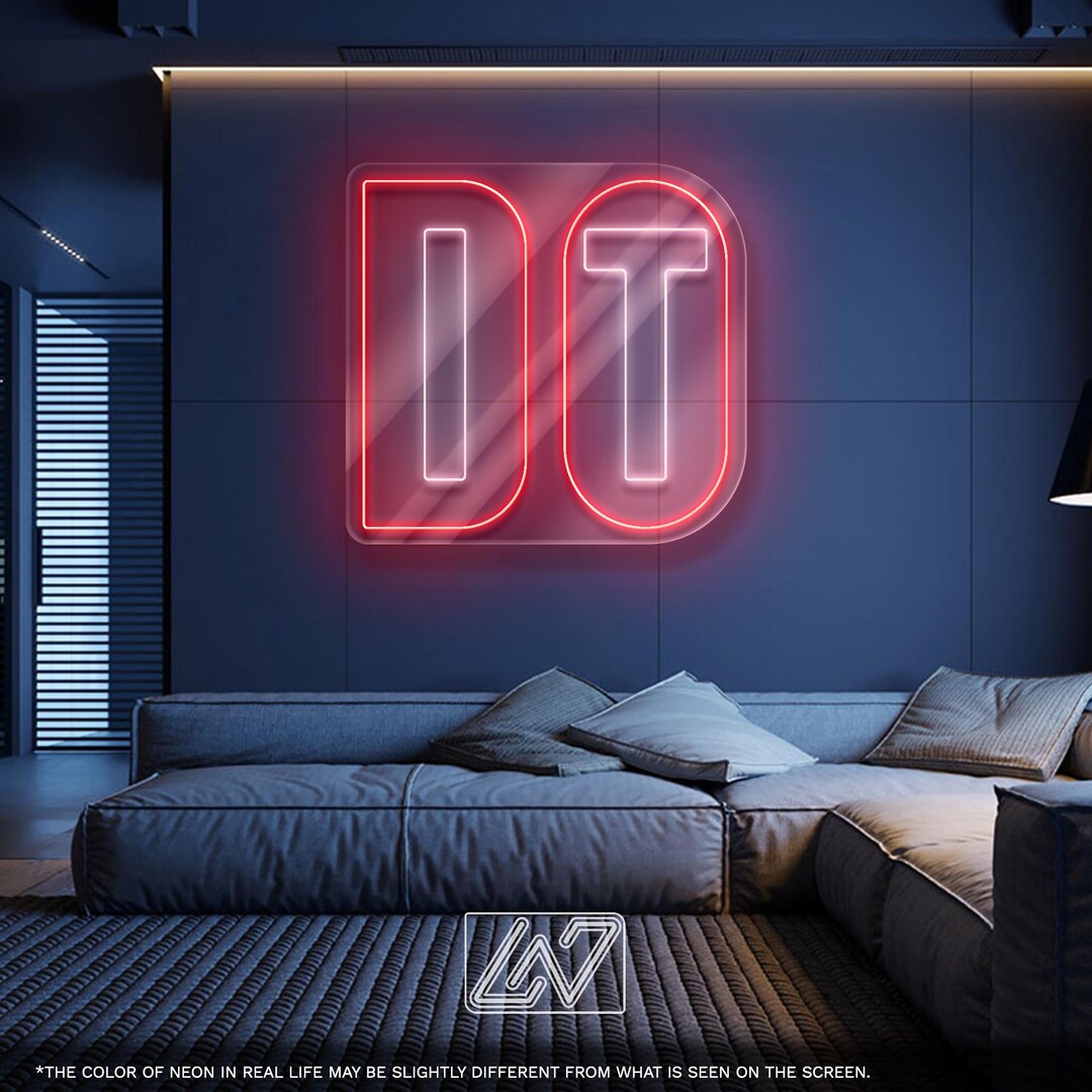 Do It LED Neon Sign - Motivational Light for Office, Gym, Studio ...