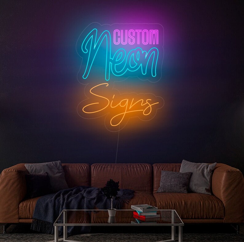 Custom Neon Signs - LED Neon Sign, Interior Decor, Room Decor, Wall ...