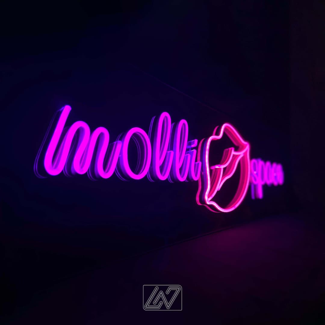 Your Logo Neon Sign, Custom Logo Sign, Unique Hand Crafted Sign for ...