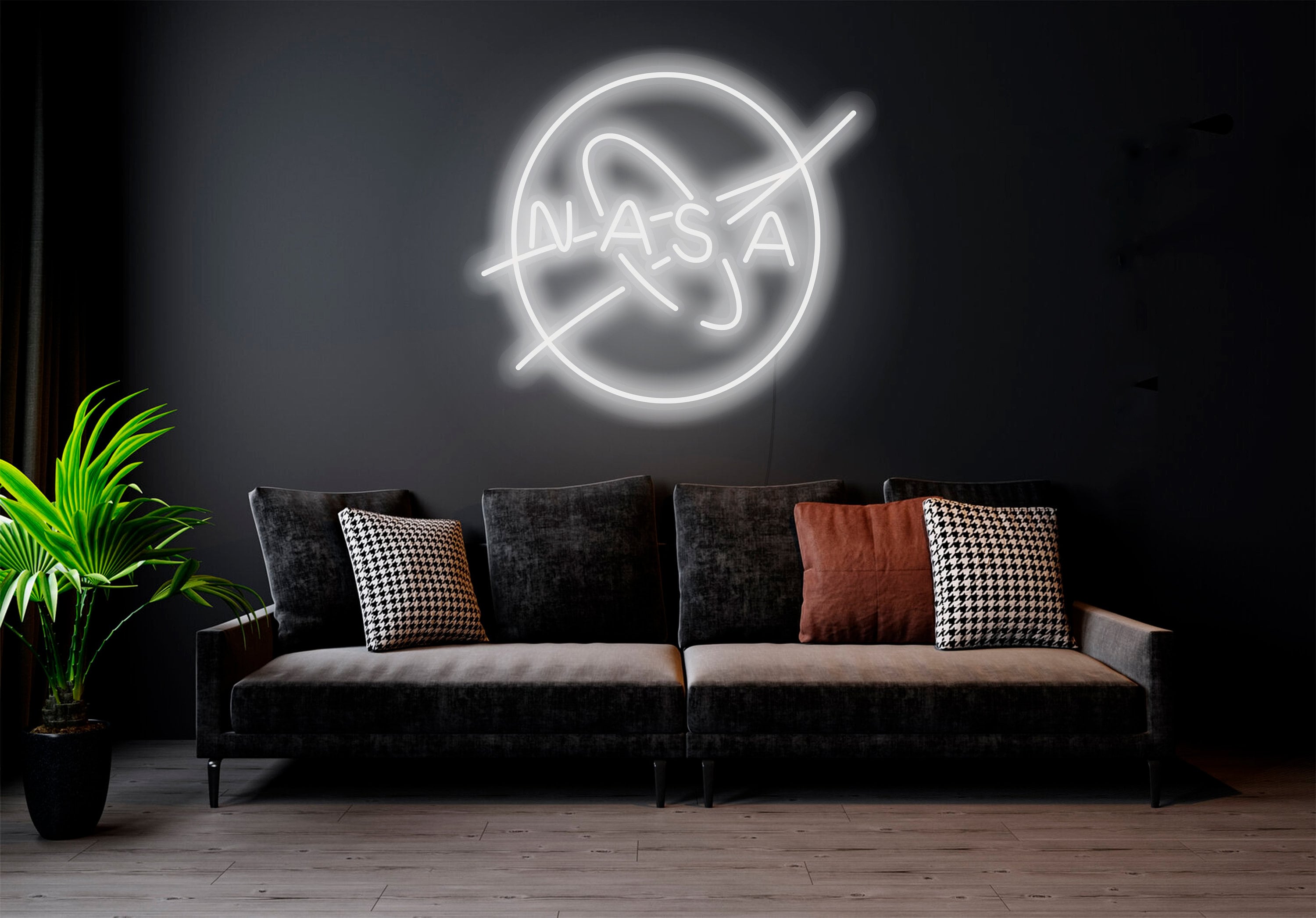 Nasa Logo LED Neon Sign Nasa Neon Sign Nasa Neon Light | Etsy