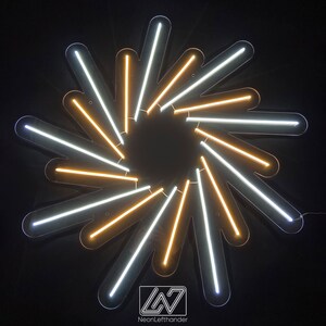 Sun - LED Neon Sign, Sunset Led Sign, Sunrise Neon Sign, Nature Neon ...