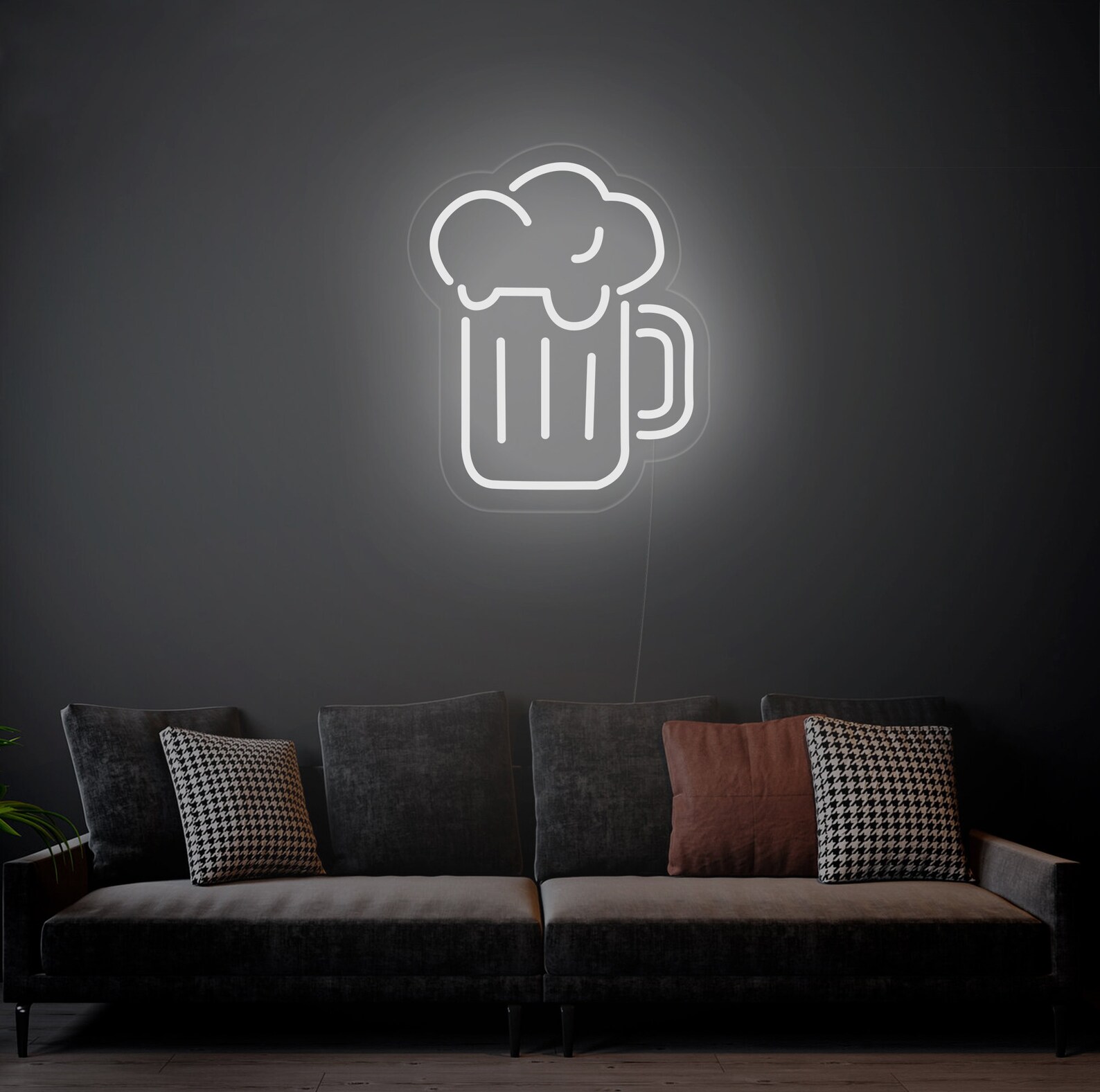 Beer LED Neon Sign Interior Decor Room Decor Wall Decor | Etsy