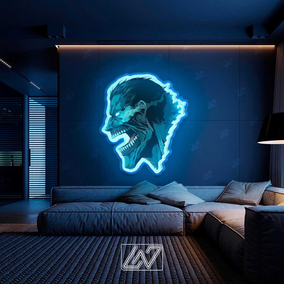 Anime Character LED Neon Anime Sign With UV Print, Cartoon Character ...