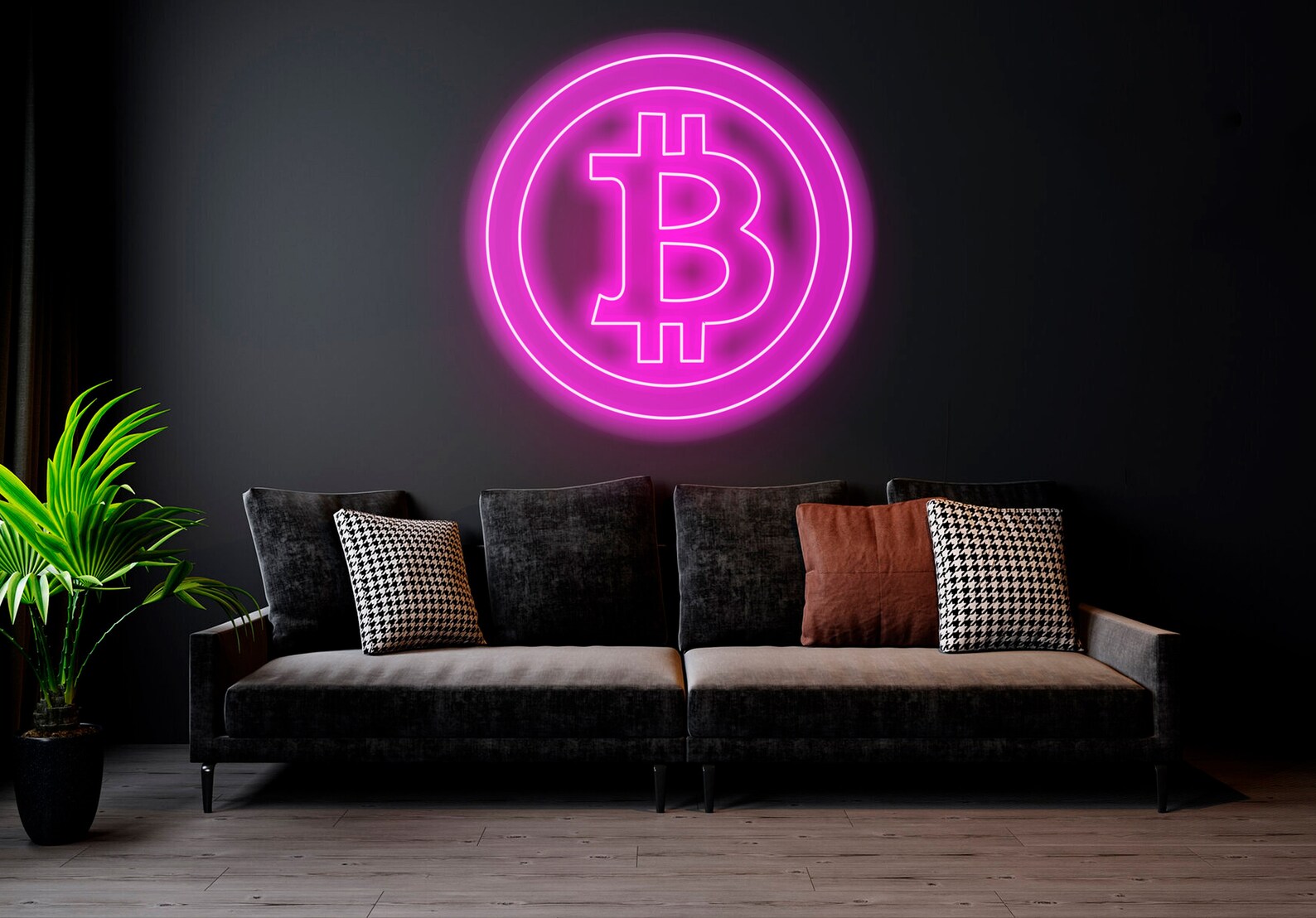 Bitcoin LED Neon Sign Bedroom Neon Sign Crypto Neon Sign - Etsy
