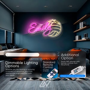 Piston LED Neon Sign With Car Design - Wall Light for Garage, Auto ...