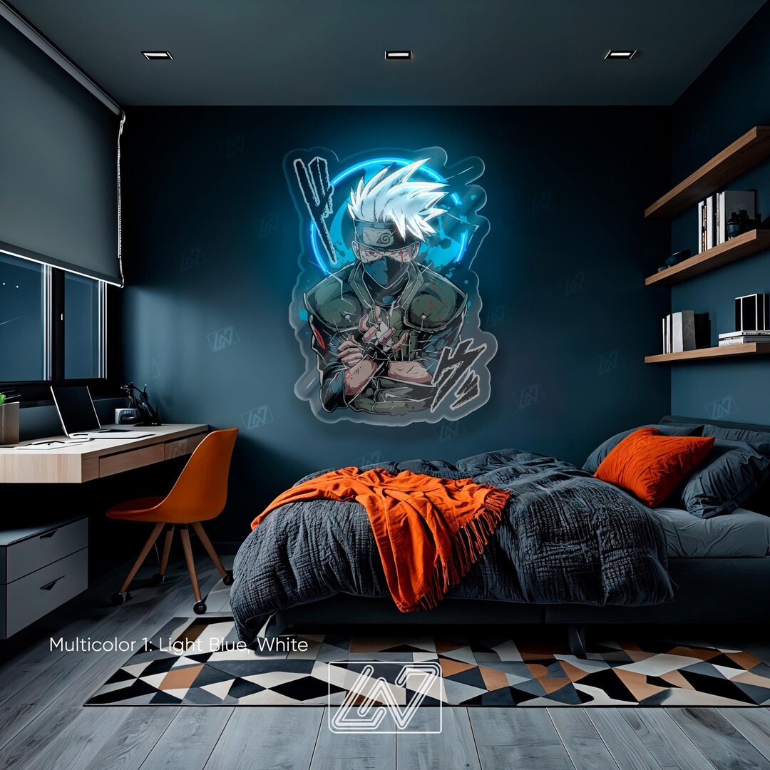 Anime Character LED Neon Anime Sign With UV Print, Cartoon Character ...