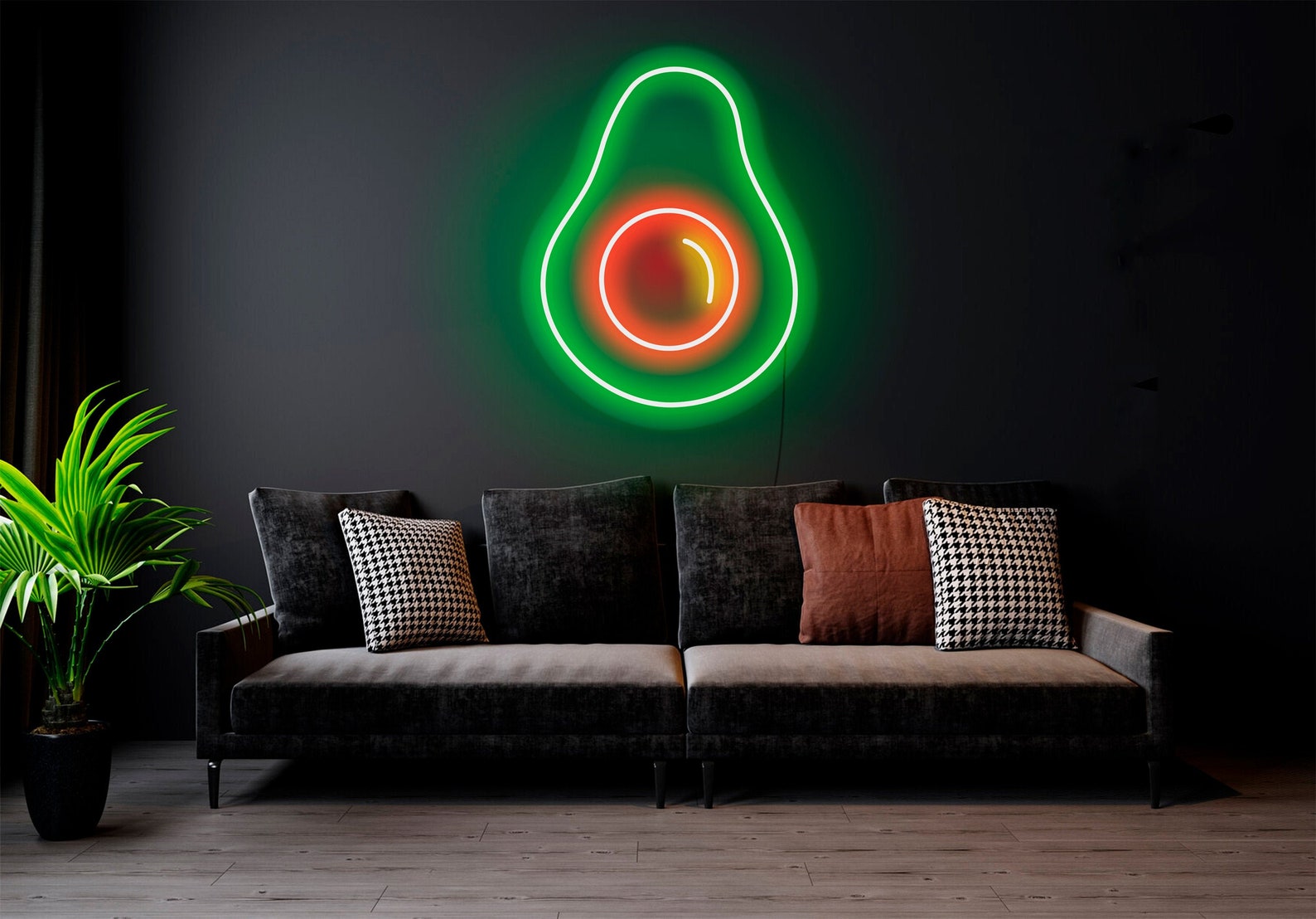 Avocado - LED Neon Sign, Wall Neon Decor, Custom Bedroom Decor, Led ...