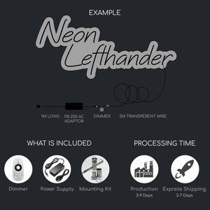 Slayer LED Custom Anime, Demon Neon Sign, Anime Wall Art, Led Neon ...