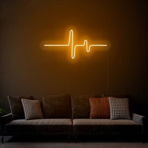 Pulse - LED Neon Sign, Interior Decor, Room Decor, Wall Decor, Custom ...
