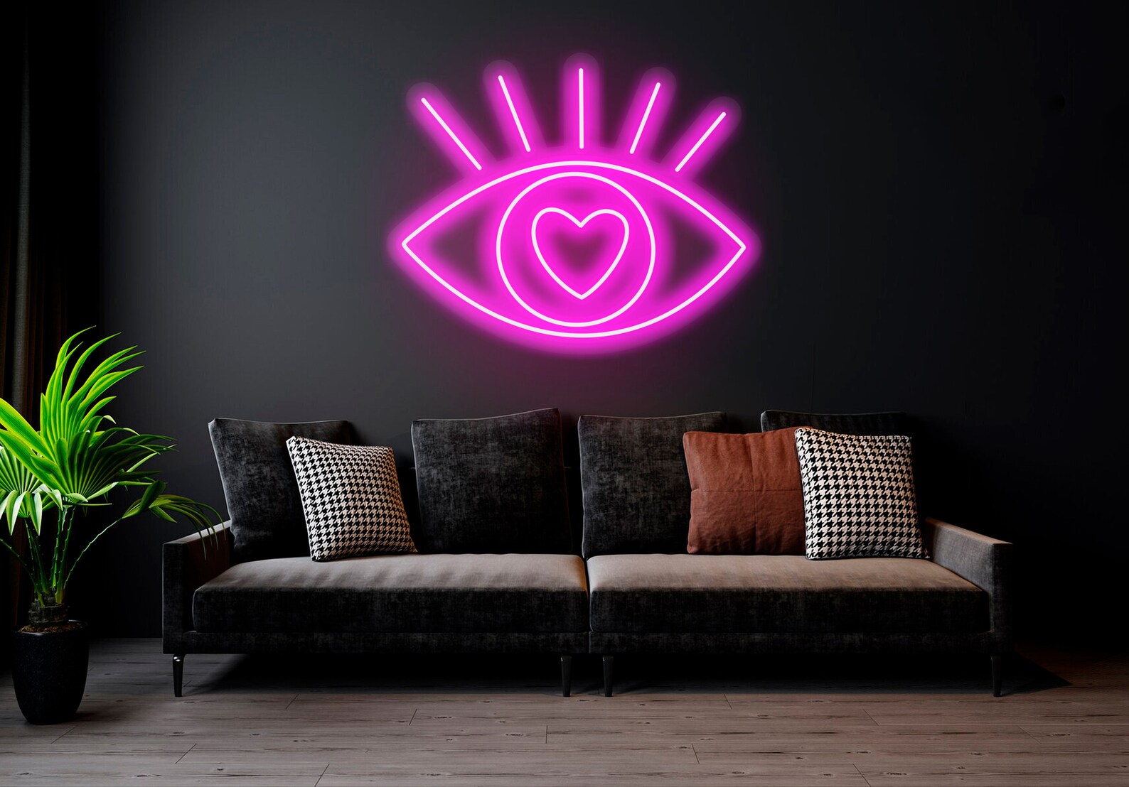 Eye LED Neon Sign Home Interior Decor Neon Lights Bedroom - Etsy