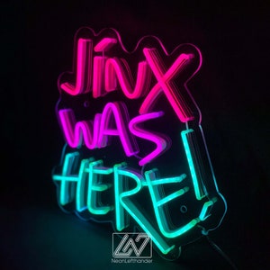 Custom Hero Neon Sign - Neon Anime Wall ART, Anime, Cartoon Character ...