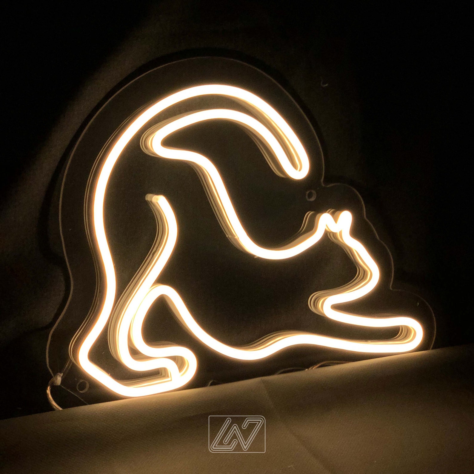 Cat Neon Sign Animal Cat Cat Decoration Night Light Room - Etsy