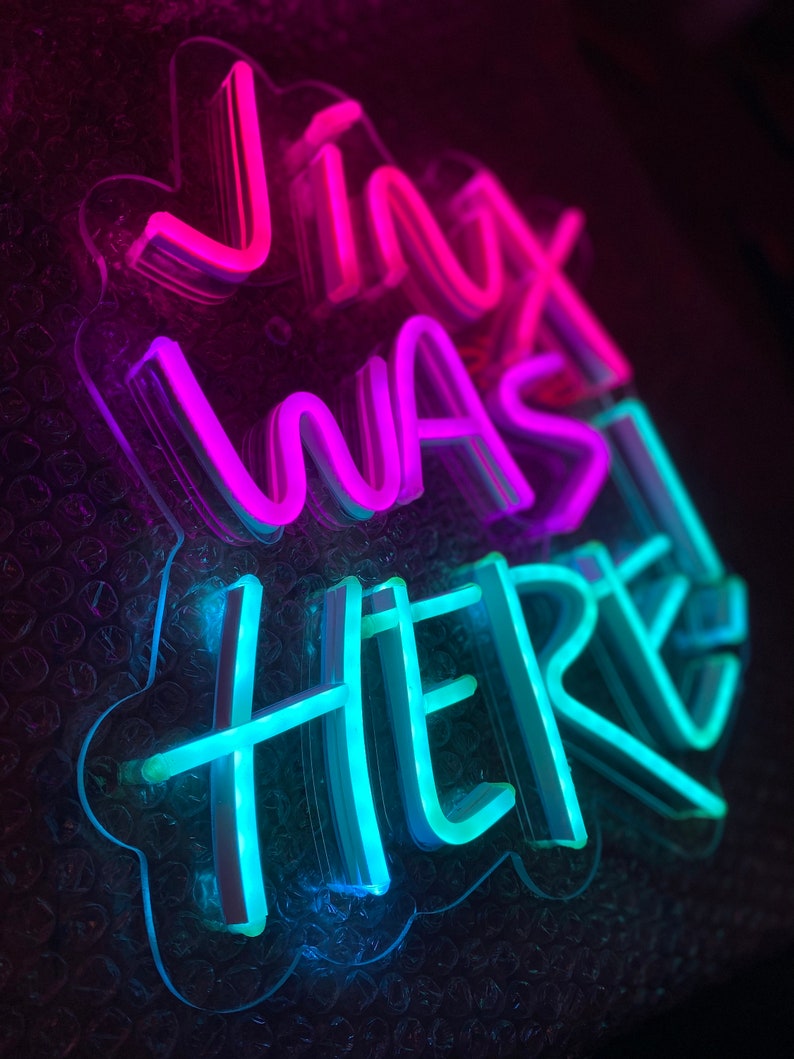Jinx Was Here Arcane LED Neon Sign Cartoon Neon Sign - Etsy Canada