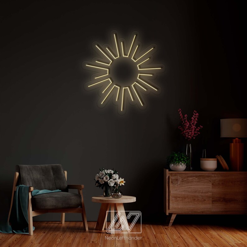 Sun LED Neon Sign Sunset Led Sign Sunrise Neon Sign - Etsy