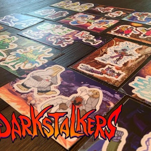 Darkstalkers FULL ROSTER Stickers - Etsy