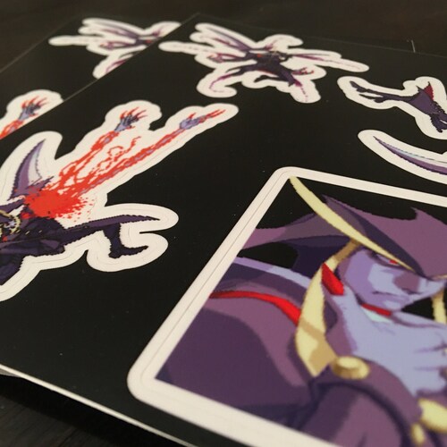 Morrigan darkstalkers Sticker Sheet - Etsy