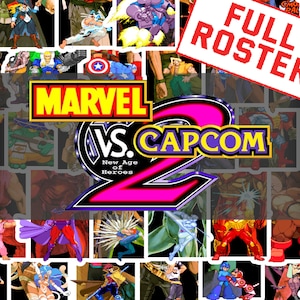Mvc2 FULL ROSTER Stickers - Etsy